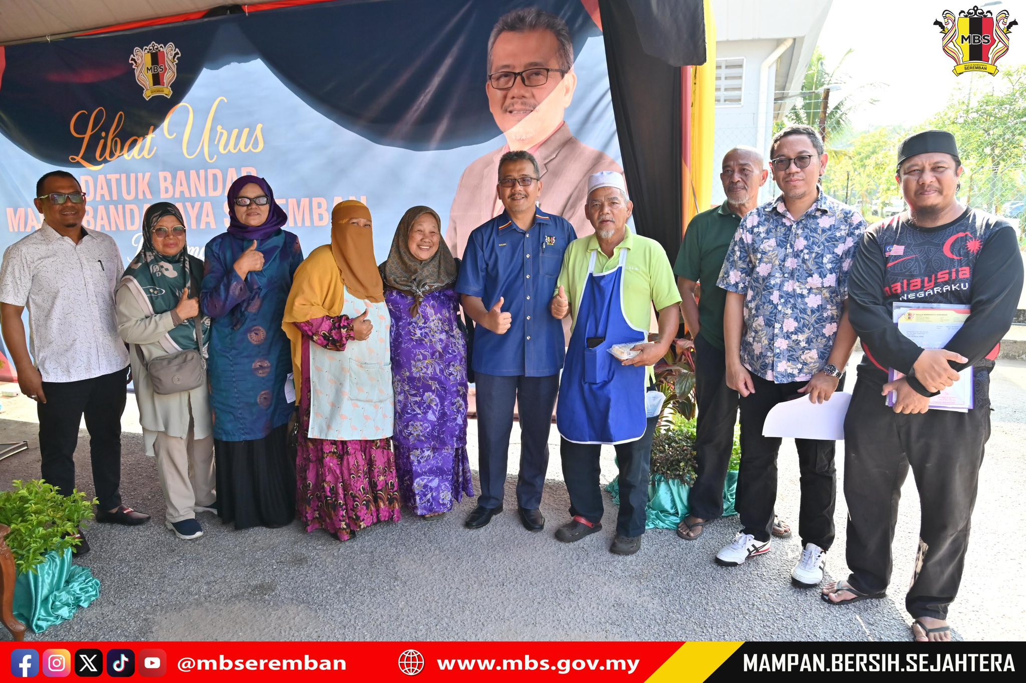 PROGRAM LIBAT URUS DATUK BANDAR BERSAMA PENJAJA GARDEN HOMES SEREMBAN 2 | Portal Rasmi Majlis ...